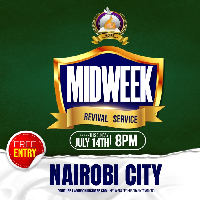 Copy of CHURCH BANNER (3) | PosterMyWall