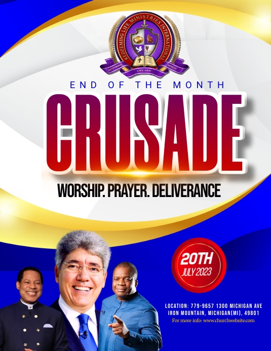 Church Crusade Template | PosterMyWall