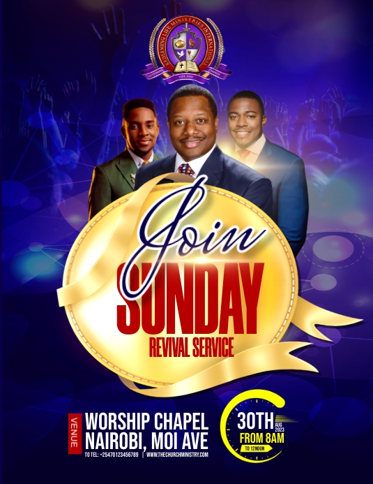 CHURCH BANNER (6) Template | PosterMyWall