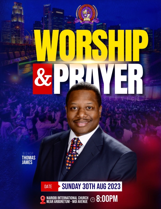 CHURCH BANNER (8) Template | PosterMyWall