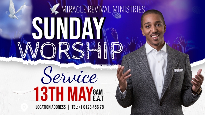 Church banner Template | PosterMyWall