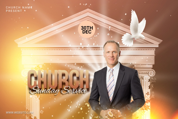 Church Banner Template | PosterMyWall