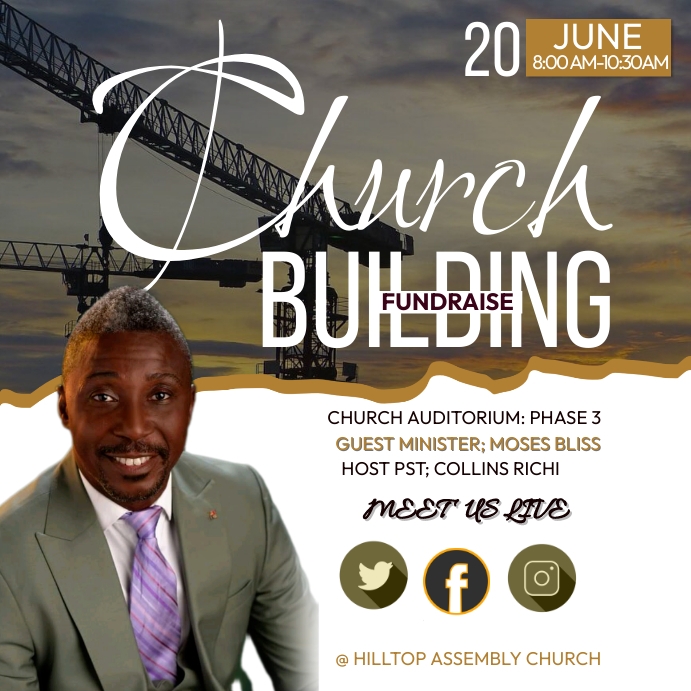 Church banner Template | PosterMyWall