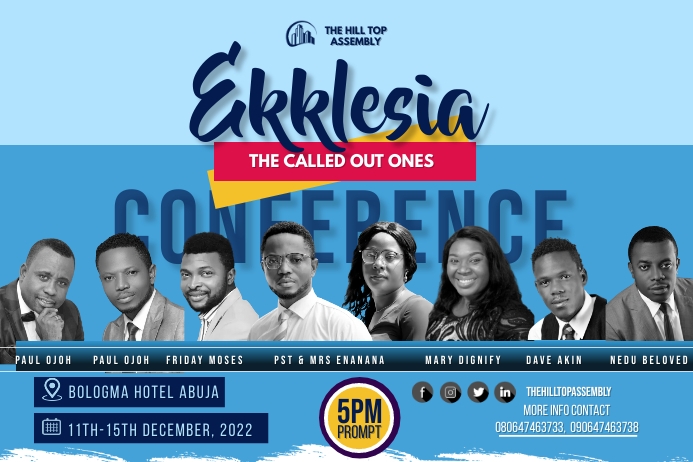 Church banner Template | PosterMyWall