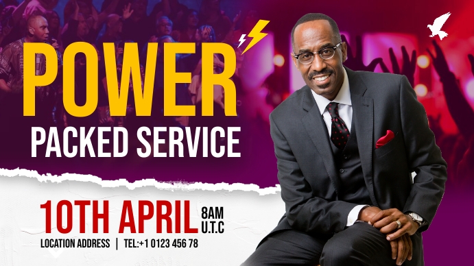 Spanduk Gereja Templat | PosterMyWall