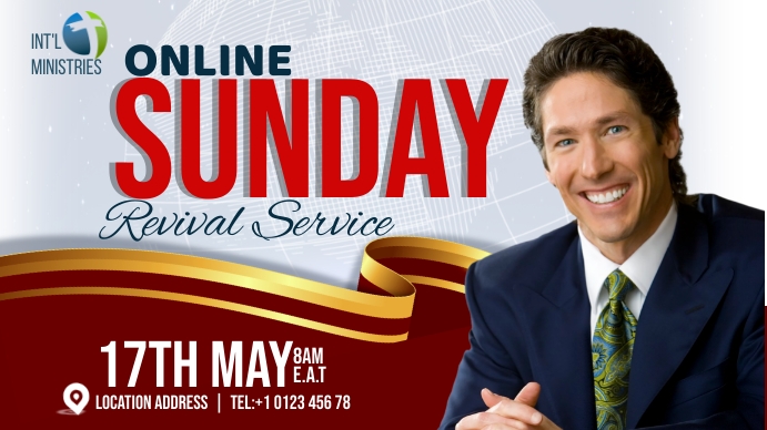 Spanduk Gereja Templat | PosterMyWall