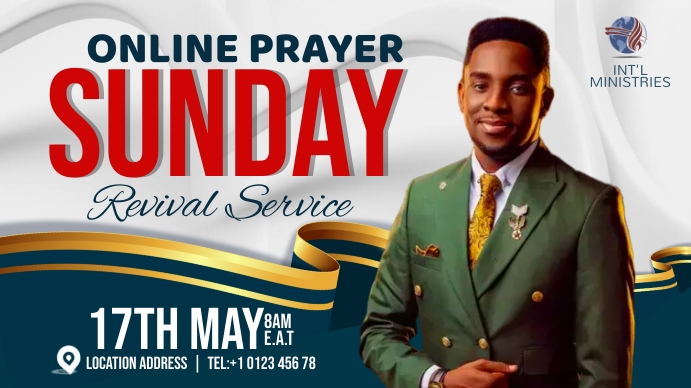 Spanduk Gereja Templat | PosterMyWall