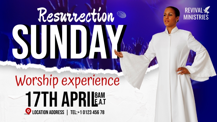 Spanduk Gereja Templat | PosterMyWall