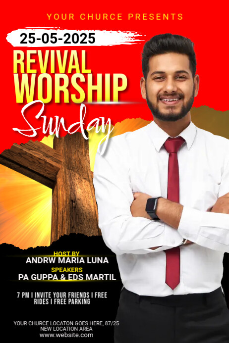 Templat Spanduk Gereja | PosterMyWall