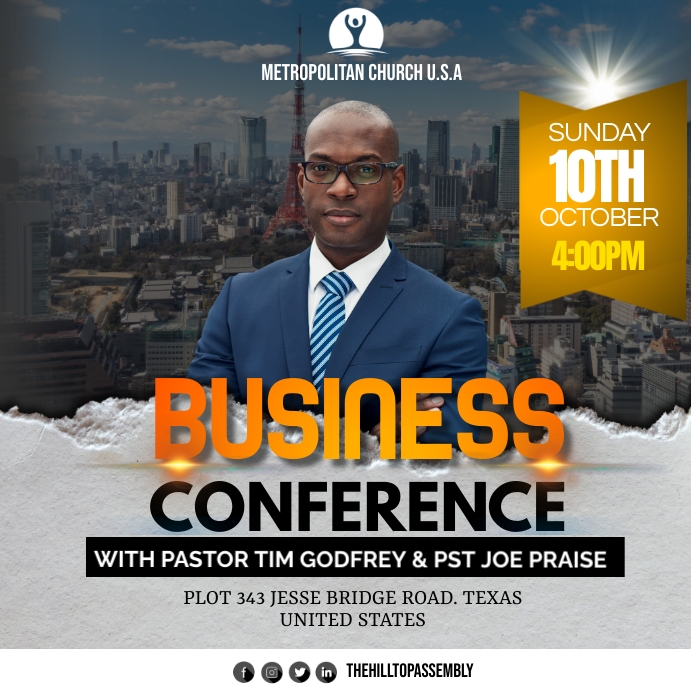 Church banquet Template | PosterMyWall