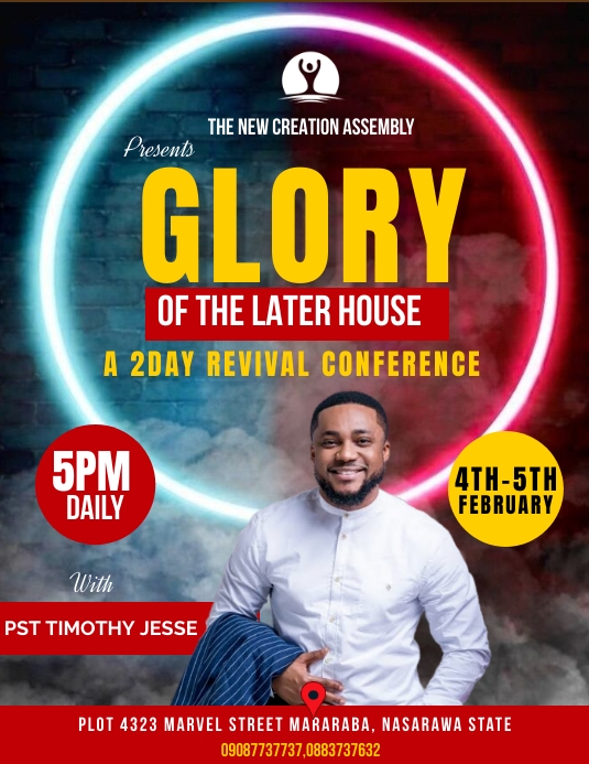 church banquet Template | PosterMyWall