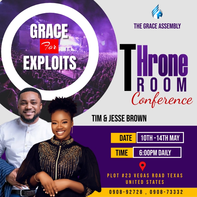 church banquet flyer Template | PosterMyWall