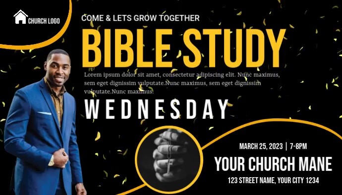 Copy of Church Bible Study (1) | PosterMyWall