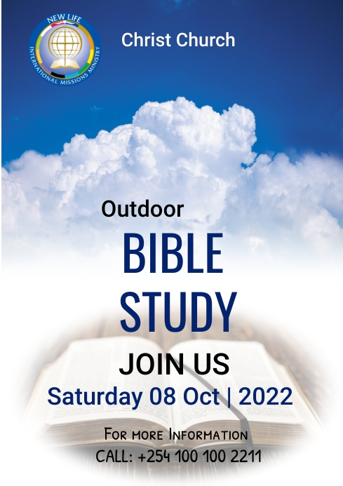 Copy of Church Bible Study Banner | PosterMyWall