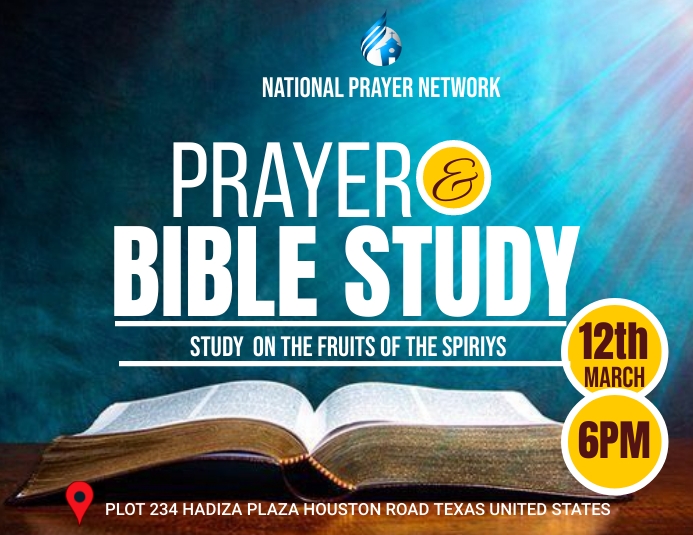 church bible study Template | PosterMyWall