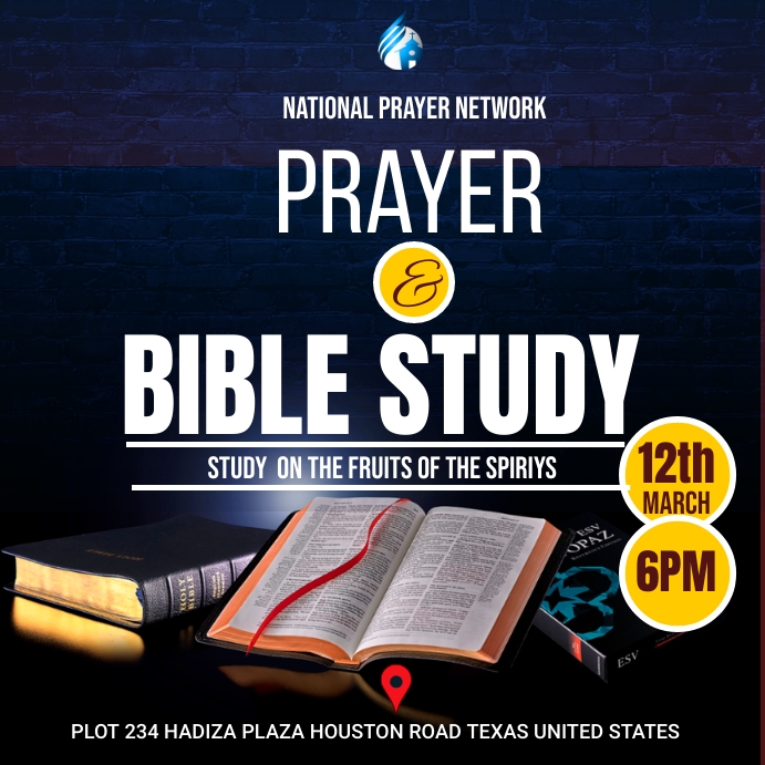 church bible study Template | PosterMyWall