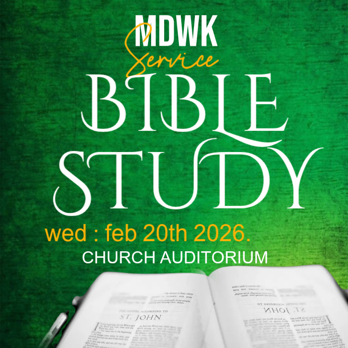 Church/Bible study Template | PosterMyWall