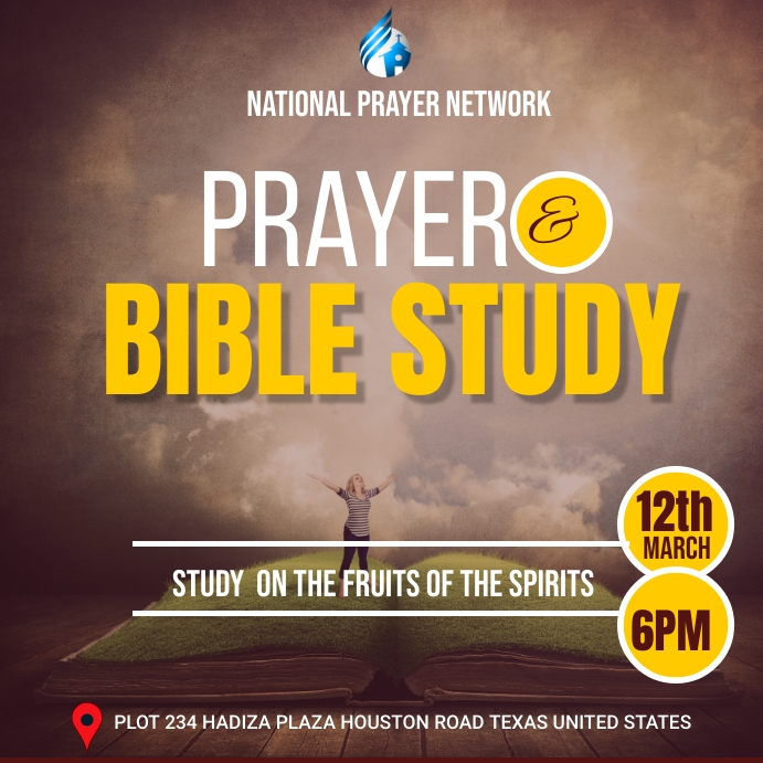 church bible study Template | PosterMyWall