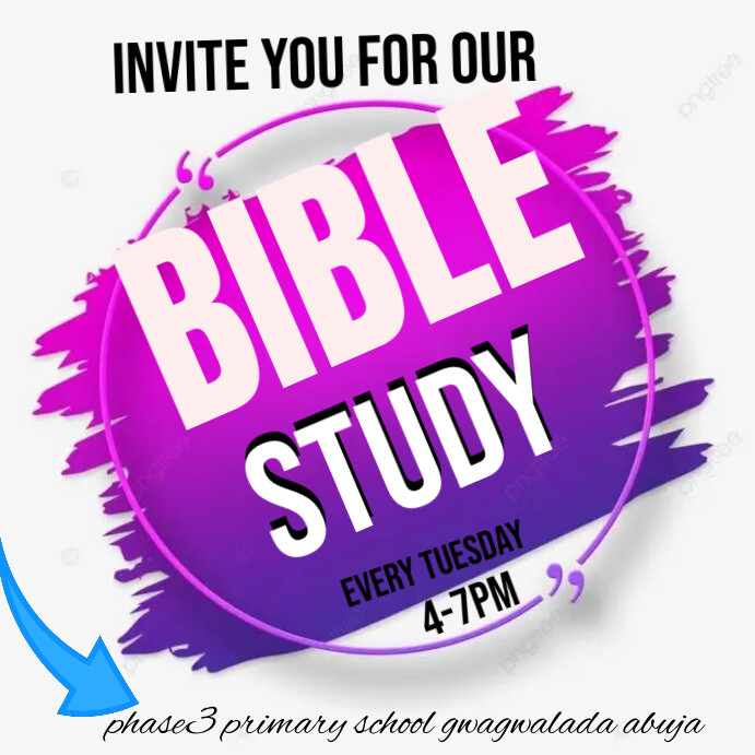 CHURCH/bible study Template | PosterMyWall