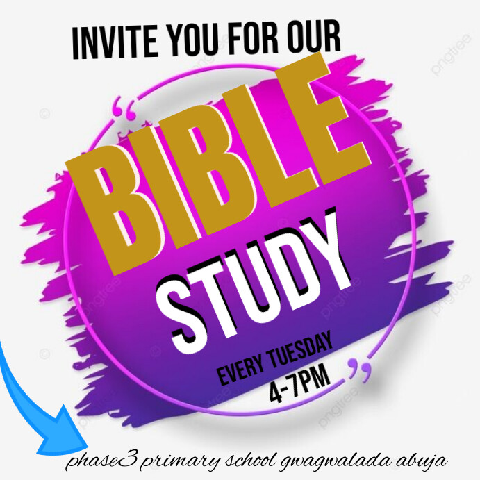 CHURCH/bible study Template | PosterMyWall