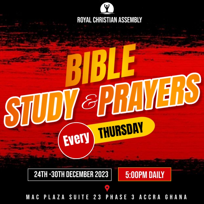 church bible study Template | PosterMyWall