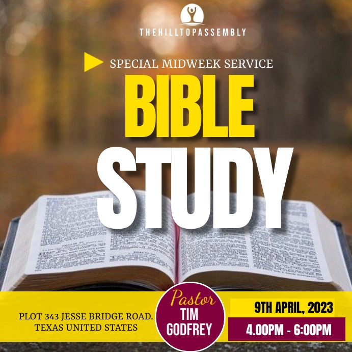 church bible study Template | PosterMyWall