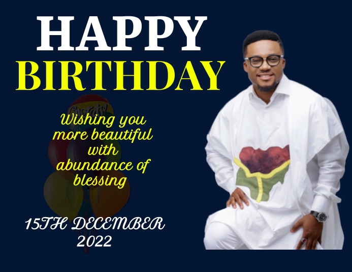 Church Birthday Template | PosterMyWall