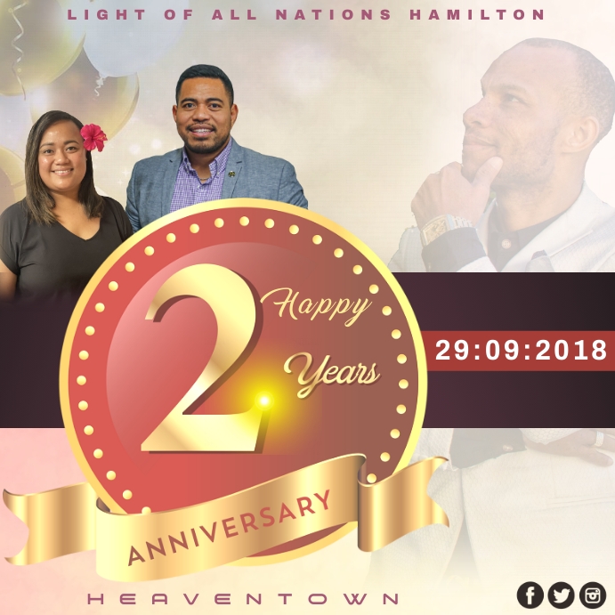 Church Birthday Template | PosterMyWall