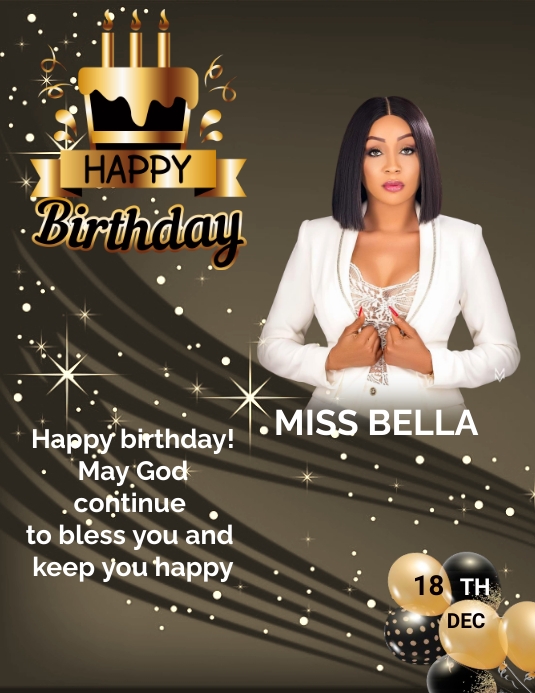 Church Birthday Template | PosterMyWall