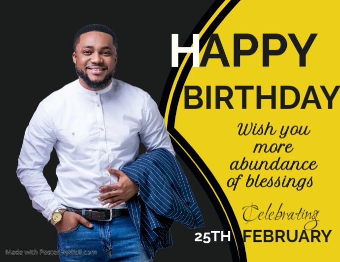 Plantilla de Church Birthday | PosterMyWall