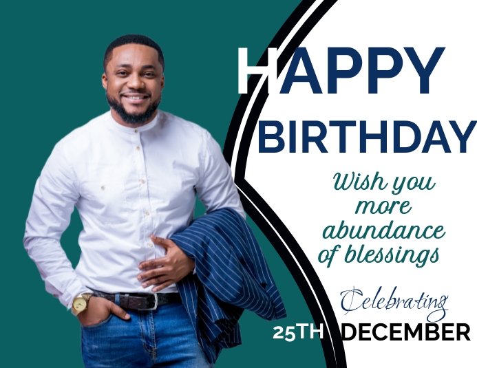 Church Birthday Template | PosterMyWall