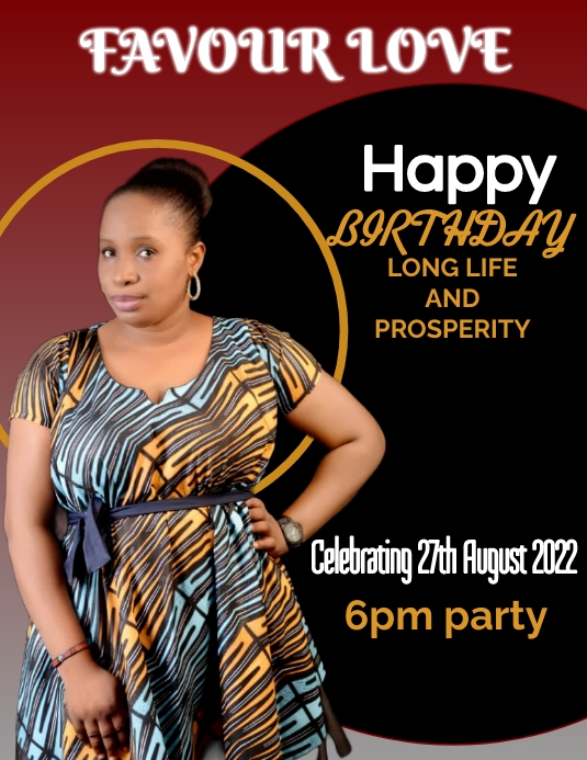 Church Birthday flyer (1) Template | PosterMyWall