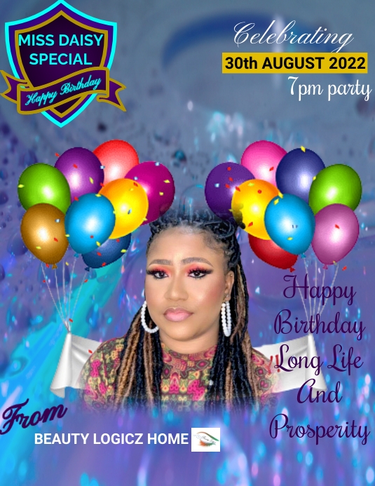 Church Birthday flyer template (3) | PosterMyWall