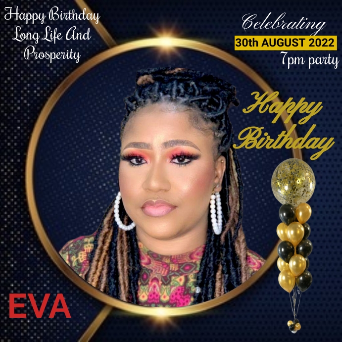 Church Birthday flyer template | PosterMyWall