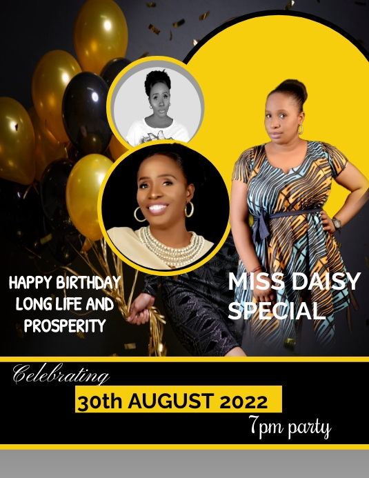 Church Birthday flyer template | PosterMyWall