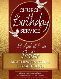 Church Flyer Pastor Appreciation Template | PosterMyWall