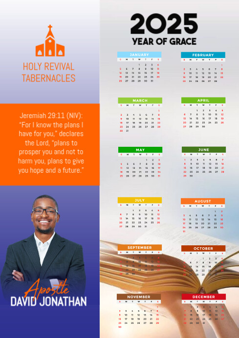Church Calendar Template | PosterMyWall