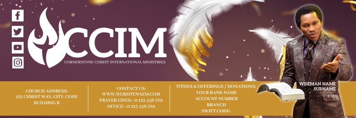 CHURCH CAR BUMPER STICKER DESIGN TEMPLATE | PosterMyWall