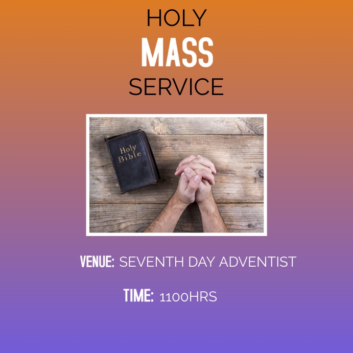Church card Template | PosterMyWall