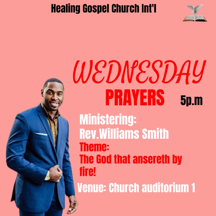 Church card Template | PosterMyWall