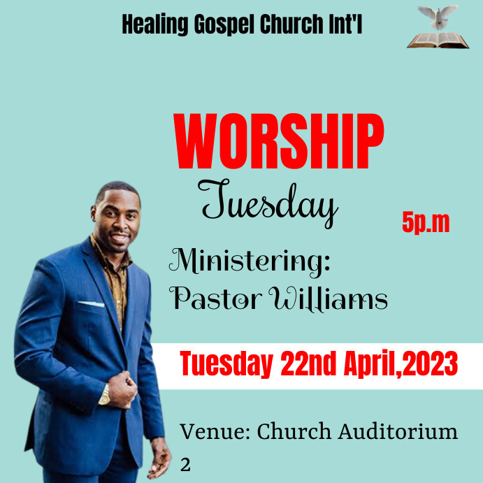 Church card Template | PosterMyWall