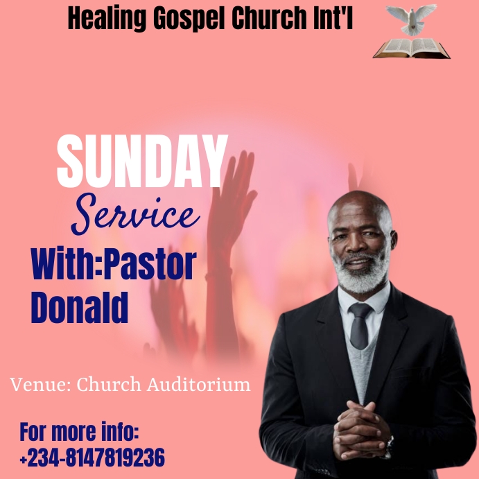 Church card Template | PosterMyWall