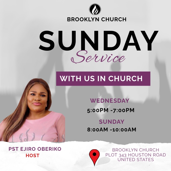 Church card Template | PosterMyWall