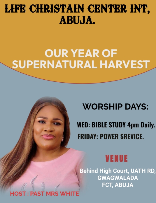 Church card Template | PosterMyWall