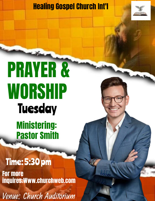 Church card Template | PosterMyWall