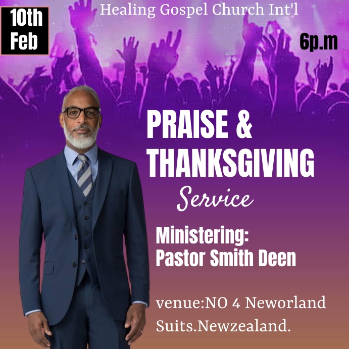 Church card Template | PosterMyWall