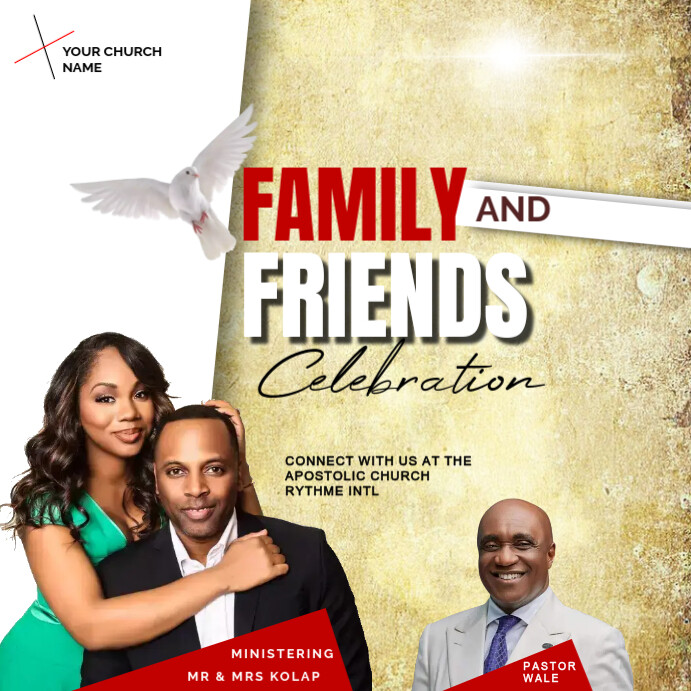 church celebration flyer template | PosterMyWall