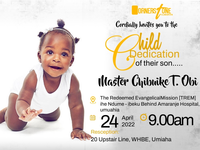 Church Dedication Program Templates