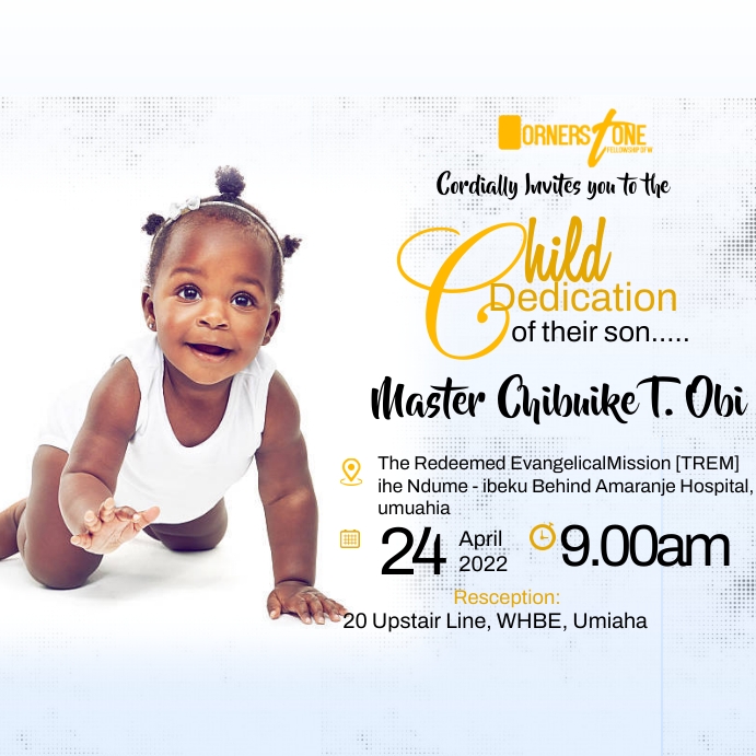 Church Child Dedication (12) Template | PosterMyWall