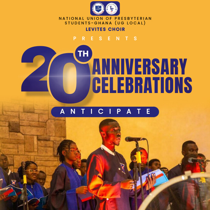 Church Choir Anniversary Template | PosterMyWall